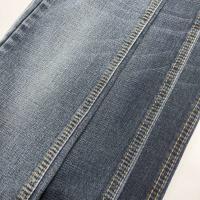 China 181cm Cotton Denim Fabric Rope Dye Deep Indigo Left Hand Twill Crosshatch Color Weft Yarn Denim for sale