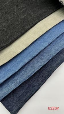 China 4.5oz 32s Plain Denim Chambray Fabric Super Stretch Denim Fabric For Shirts for sale