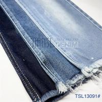 China 158cm-160cm Indigo Blue Denim Jeans Fabric Material for Pants Jackets Skirts for sale
