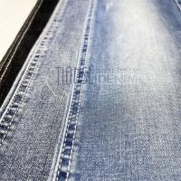 China 407gsm Indigo Black Jeans Fabric Heavy Weight Polyester Denim 12oz for sale