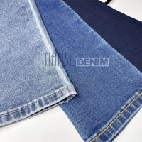 China ODM Indigo Twill Denim Jeans Fabric 11.2 OZ Heavy Weight 379gsm for sale