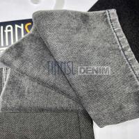 China 170CM 340gsm Washed 100% Cotton Denim Fabric For Pants Jackets Skirts And Bags for sale