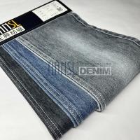 China Slubby Cotton Blue Denim Fabric Blue Jean Material 9.8 Oz for sale