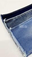 China Twill Textile Cotton Polyester Denim Fabric By The Yard 63 inch - 63.7 Inch width for sale