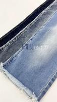 China Twill Textile Cotton Polyester Denim Fabric By The Yard 63 inch - 63.7 Inch width for sale
