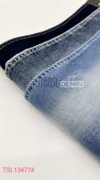 China Twill Textile Cotton Polyester Denim Fabric By The Yard 63 inch - 63.7 Inch width for sale