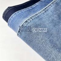 China Twill Brushed Denim Shirt Material Fabric Heavy Weight 149cm-150cm Width for sale