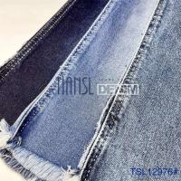 China Twill Brushed Denim Shirt Material Fabric Heavy Weight 149cm-150cm Width for sale