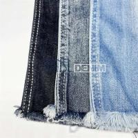 China Cotton Twill Denim Fabric For Jeans Indigo Blue 347gsm 10.2 OZ Wide for sale
