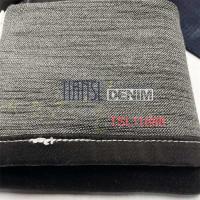 China Multi Color Knitted Natural Denim Fabric Stretchy Jean Material 387gsm for sale