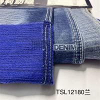 China Combed Yarn Stretch Denim Jersey Fabric Medium Weight 11.5 oz for sale