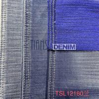 China Combed Yarn Stretch Denim Jersey Fabric Medium Weight 11.5 oz for sale