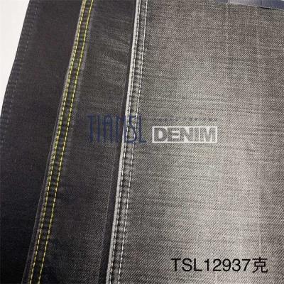 China Knit Like Dobby Jacquard Slub Denim Fabric 13oz for sale