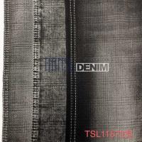 China Stretch Knitted Dobby Denim Fabric In Bulk 11 oz for sale