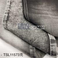 China Stretch Knitted Dobby Denim Fabric In Bulk 11 oz for sale