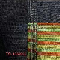 China 12 Oz 383gsm Stretch Knit Like Slub Denim Fabric Soft Denim Material for sale