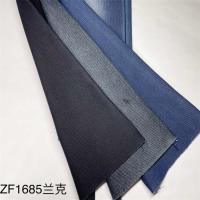 China Heavy Stretch Thin Denim Twill Fabric Indigo 380G for sale