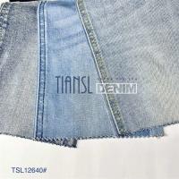 China Stretchable Medium Weight Denim Fabric Blue Denim Material 10.8 oz for sale