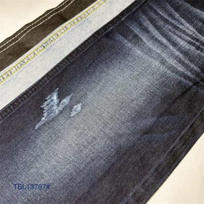 China 11.4 Oz Spandex Cotton Denim Fabric For Jeans 54