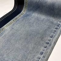 China Indigo Soft 100% Tencel Cotton Denim Fabric 16S Combed Yarn 160cm 254 gsm for sale