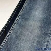 China Tear Resistant Organic Stretch Tencel Cotton Denim Fabric 21s Yarn for sale
