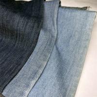 China T400 Cotton Viscose Shrink Resistant Twill Denim Fabric Weave For Jeans for sale
