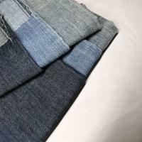 China Thick 100% Cotton With Cross Slub Denim Fabric For Jeans 21s Combed Yarn for sale