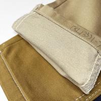 China Ready For Dyeing RFD Brown Denim Fabric Material Eco Friendly for sale