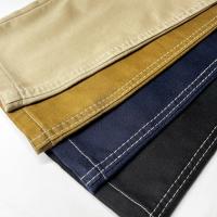 China Ready For Dyeing RFD Brown Denim Fabric Material Eco Friendly for sale