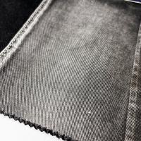 China RHT RFD Gray Denim 97% Cotton 3% Spandex Fabric For Woman Jeans for sale