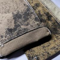 China Mercerizing Patterned RFD Denim Cloth Fabric For Pants 320g for sale