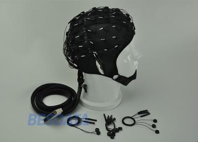 China High Precision EEG Electrode Cap With Different Sensor Electrodes 16 ~ 128 Channel for sale