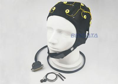 China Cup Gold Plated Copper Electrode Sintered Compatible EEG Skull Cap for sale