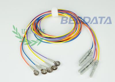 China Gold Cup Portable Less Noisy EEG Electrodes For Seizure Disorders for sale
