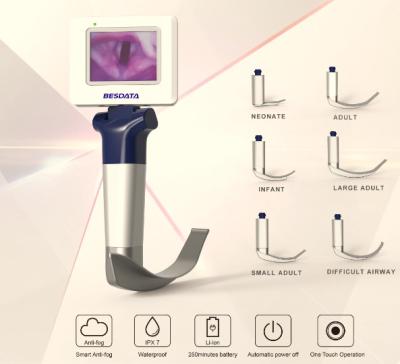 China No Fogging Digital Portable Video Laryngoscope With Familiar Technique / Macintosh Blades for sale