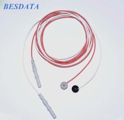 China Sintered EEG Electrodes And Cables For EEG Electrode Cap To Monitor Brain Diseases for sale