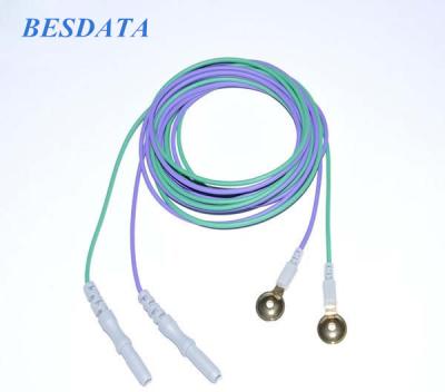 China Medical Diagnosis Coated Gold Cup EEG Electrodes Electroencephalogram EEG for sale