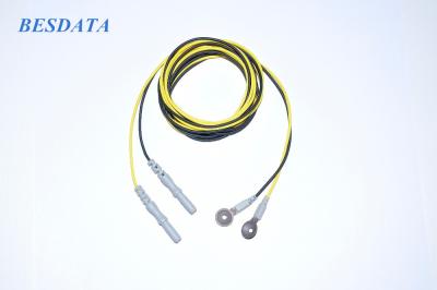 China Din 1.5mm Sintered Silver Silver Chloride Electrodes For Electrical Activity In The Brain for sale