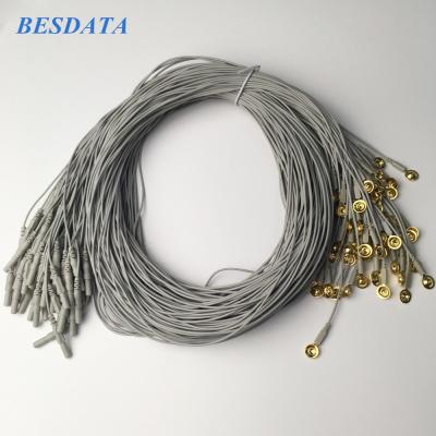China Top quality EEG Electrodes / eeg gold cup electrodes Precision measurement for sale