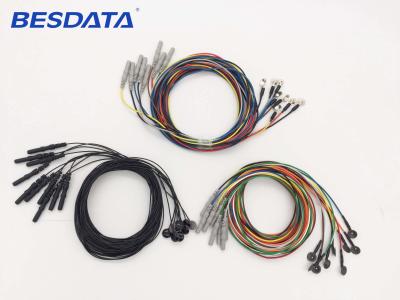 China Various EEG Electrodes Materials ( coated gold , pure silver , coated AgCl ) for sale