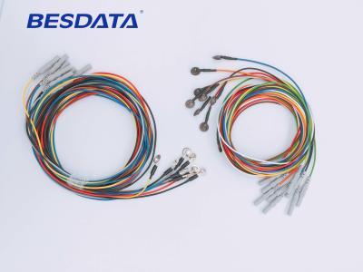 China EEG Cable Sintered Silver Silver Chloride Electrodes For Portable EEG Device for sale