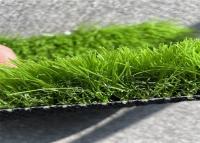 China 12mm 13mm 15mm Pile 80 Oz Artificial Turf Grass Football Field Olive Green 2 Colors C Shape Yarn for sale