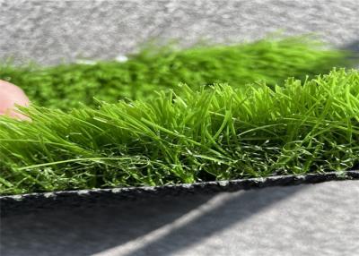 China 12mm 13mm 15mm Pile 80 Oz Artificial Turf Grass Football Field Olive Green 2 Colors C Shape Yarn for sale
