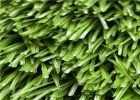 China 12mm 13mm 15mm Pile 80 Oz Artificial Turf Grass Football Field Olive Green 2 Colors C Shape Yarn for sale