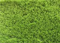 China 12mm 13mm 15mm Pile 80 Oz Artificial Turf Grass Football Field Olive Green 2 Colors C Shape Yarn for sale