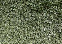 China Artificial Synthetic Grass 25mm 3m Wide Olive Green Flat Yarn Cream Yellow 8800d for sale