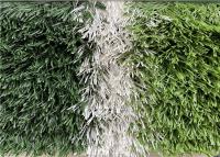 China S Shape Artificial Grass Yarn 30 To 50mm 10800 Density 8800d Apple Green Army Green for sale