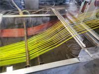 China Turf Yarn 43mm 38mm Artificial Grass Making Machine PE PP PA Material for sale