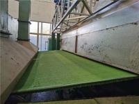 China 7.5kw 600RPM Artificial Grass Making Machine Gluing Backing Drying Stable Coating for sale