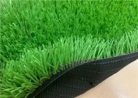 China Soccer artificial grass，Curly rayon yarn,new products two colors,abrasion resistant 30-50mm for sale